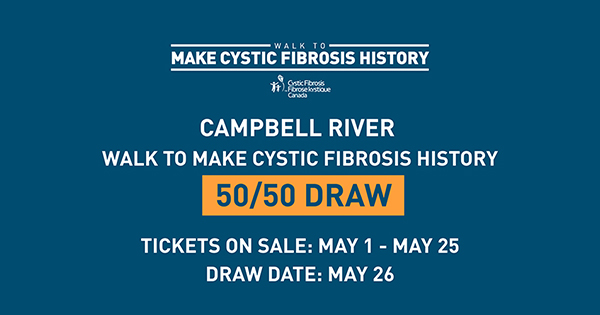 Order tickets for the Campbell River Walk 50/50 | Raffle Nexus